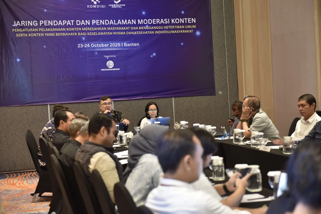 Komdigi Perkuat Kebijakan Moderasi Konten Lewat Dialog Inklusif Bersama